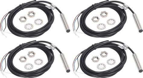 Proximity Switch 8mm Dia Inductive Sensor With Led Indicator For