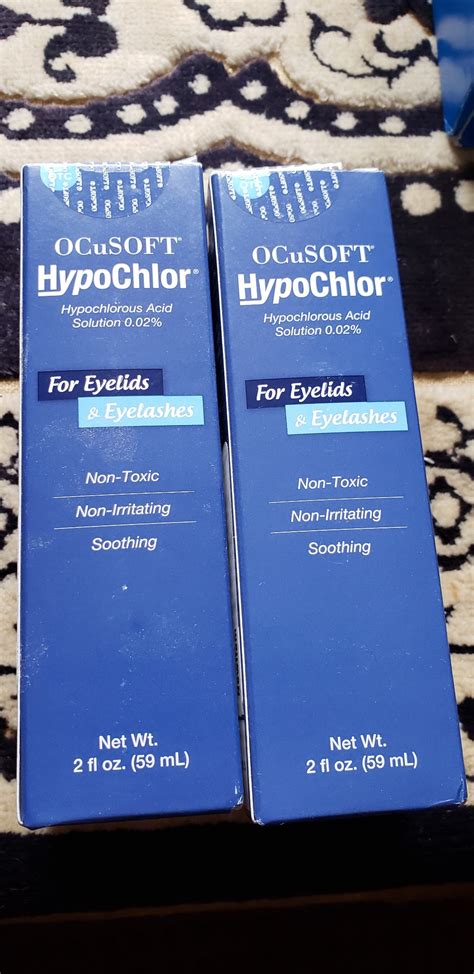 Ocusoft Hypochlor Spray Non Irritating Hypochlorous Acid Spray And Eyelid Cleanser Solution To