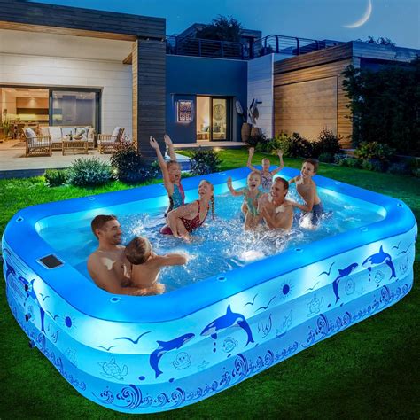 Starocean Inflatable Pool With Lights Upgraded Nepal Ubuy