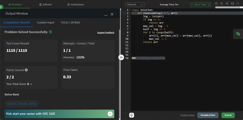 Yashwanth Achari Badige On Linkedin Geeksforgeeks Learningdsa