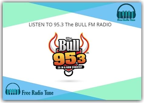 Listen To 953 The Bull Fm Radio