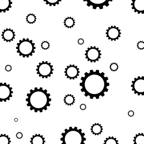Gear Background Premium Vector