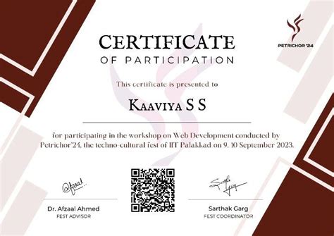 kaaviya s s on linkedin had a great time participating in web development workshop conducted by…