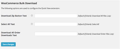 Woocommerce Bulk Download Documentation Woocommerce
