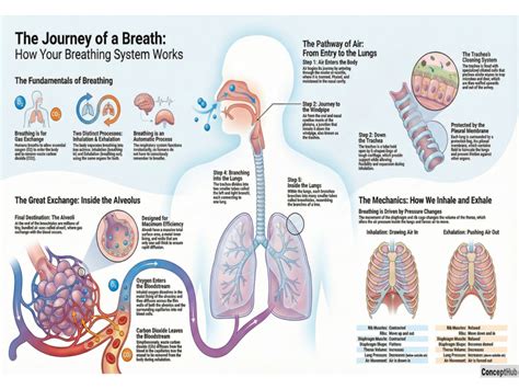 Respiratory System Function And Diagrams Breathing