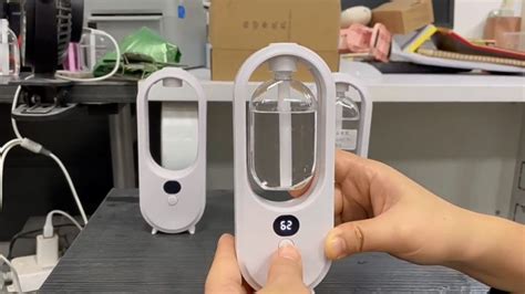 Digital Display Automati Aroma Diffuser Rechargeable Automatic