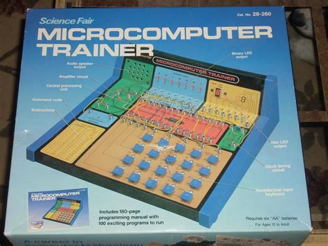 Science Fair Microcomputer Trainer Radio Shack Cat No 28 260 Manual Vg Cond 1823598964