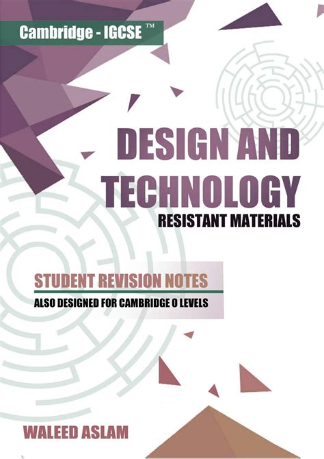 Solution Cambridge Igcse D T 0445 Design And Technology Resistant