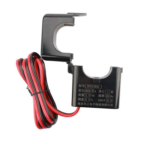 Split Core Current Sensor Clamp On Opct35al 200a 400a 5a 600a 5a Split Type Current Transducer
