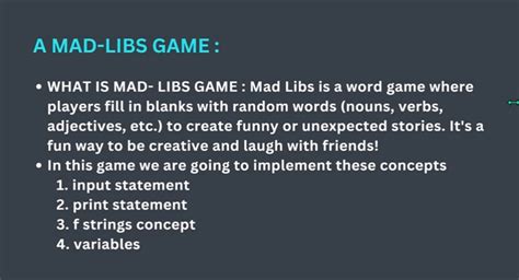 Rajnandini Dagde On Linkedin Codingjourney Python Madlibs Smallproject