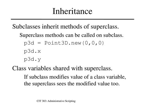 Cit 383 Administrative Scripting Ppt Download
