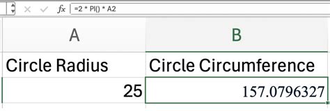Pi No Excel Como Usar E Aplicar π Em Suas Fórmulas Datacamp
