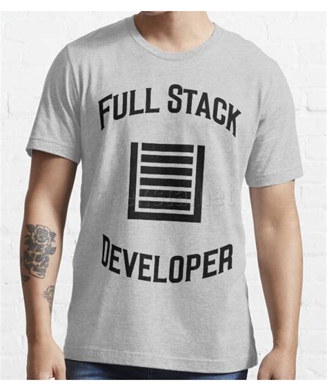 Full Stack Developer Design For Web Developers Black Font Geeksta