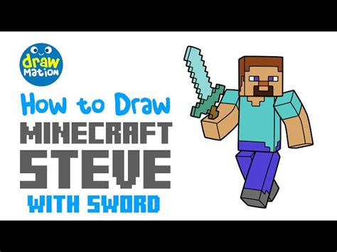 How To Draw A Minecraft Steve