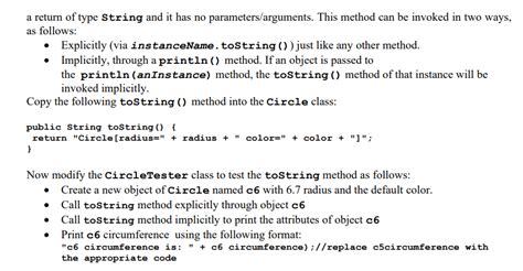 Solved Circle Class Has Two Private Variables Radius And