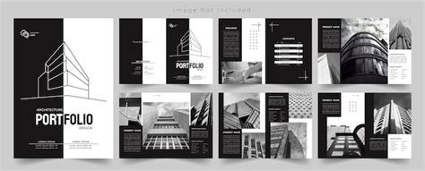 Architecture Portfolio Design Template Architecture And Inte