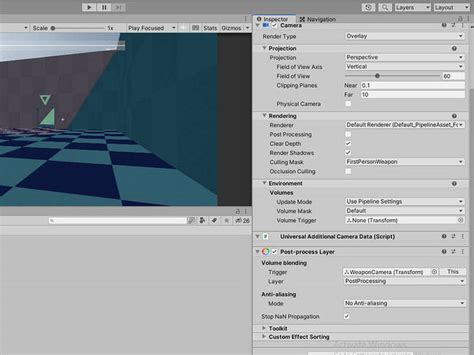 Post Processing Not Working Getting Started Unity Discussions