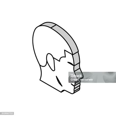 짧은 머리 스타일 아이소 메트릭 아이콘 벡터 일러스트 레이 션 가위에 대한 스톡 벡터 아트 및 기타 이미지 가위 남성