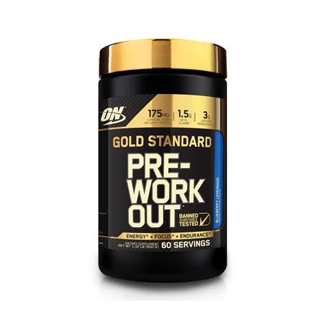 Optimum Nutrition Gold Standard Pre Workout Blueberry… Natures Works