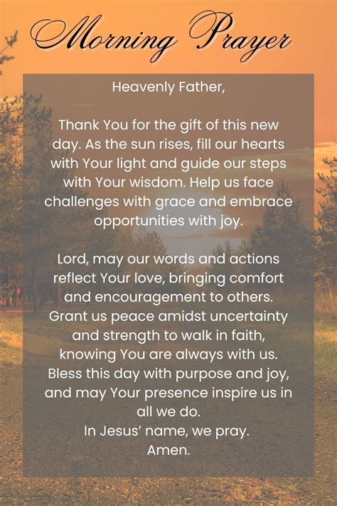 10 Uplifting Morning Prayers To Start Your Day Artofit