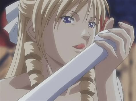 00s 1girl Animated Animated  Blonde Hair Blue Eyes Dildo Discipline Drill Hair Hair Ribbon