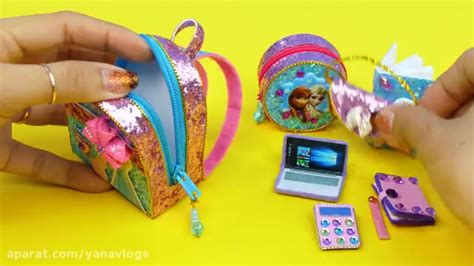 ساخت وسایل مدرسه باربی