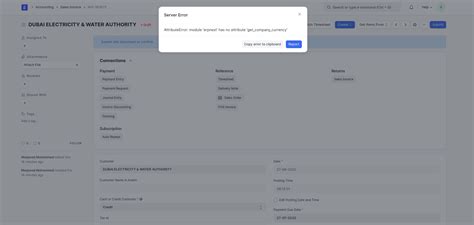 Attributeerror Module Erpnext Has No Attribute Get Company Currency