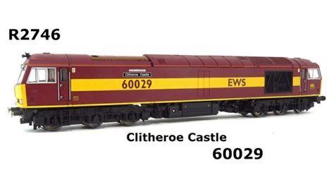 Hornby R2746 Class 6060029 “clitheroe Castle”in Ews Livery Olivias