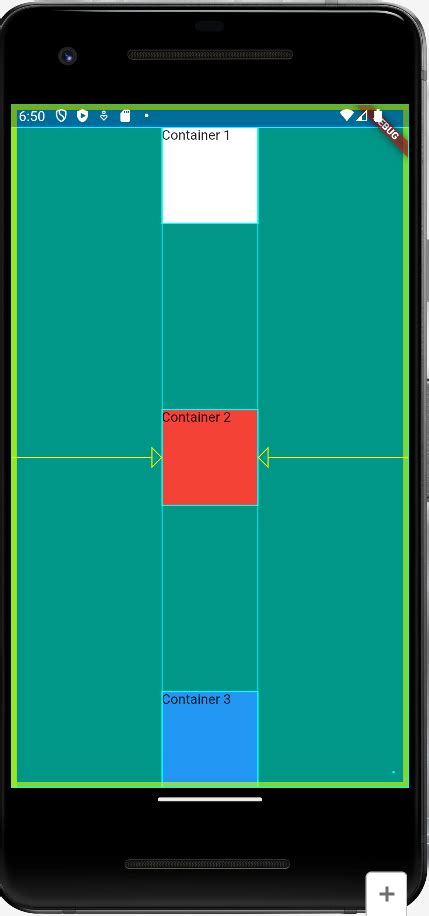 Flutter Container And Column Widget