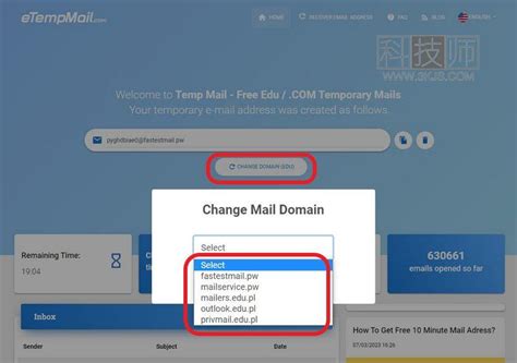 Etempmail临时教育邮箱含教程 科技师 Etempmail临时教育邮箱含教程 科技师