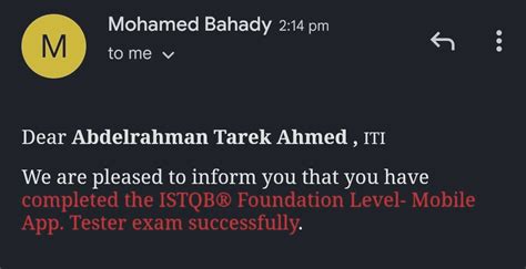 Abdelrahman Tarek On Linkedin Softwaretesting Istqb Mobiletesting