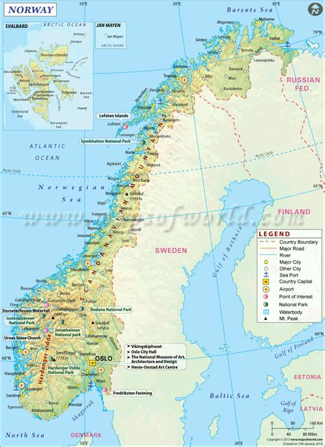 Norway Map Map Of Norway Collection Of Norway Maps