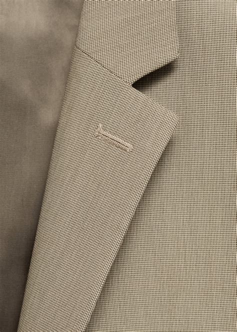 Super Slim Fit Suit Jacket In Stretch Fabric Men Mango Malaysia