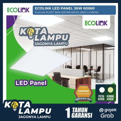 Promo Lampu Panel Led Ecolink Pl Watt Ukuran X Watt W
