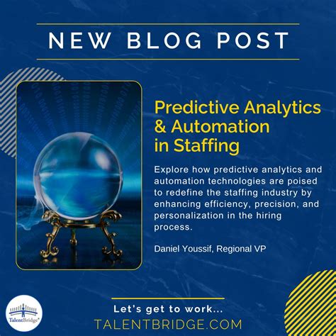 talentbridge on linkedin predictiveanalytics automation aiinrecruitment staffingindustry…