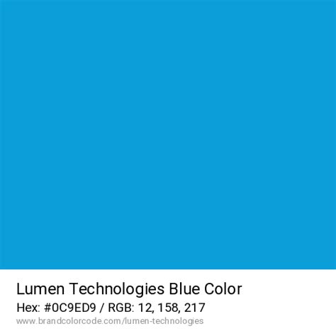 Lumen Technologies Brand Color Codes