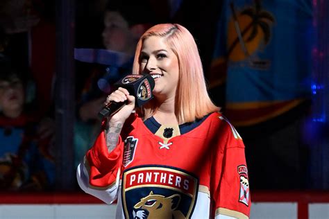 Cassadee Pope Sings National Anthem At Stanley Cup Finals