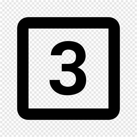 Computer Icons Symbol Font 3 Text Logo Png Pngegg