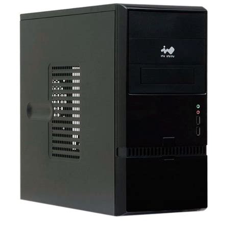 Компьютерный корпус Inwin Enr022bl 6121652 черный Mini Tower Micro Atx Usb 2 0 Type A