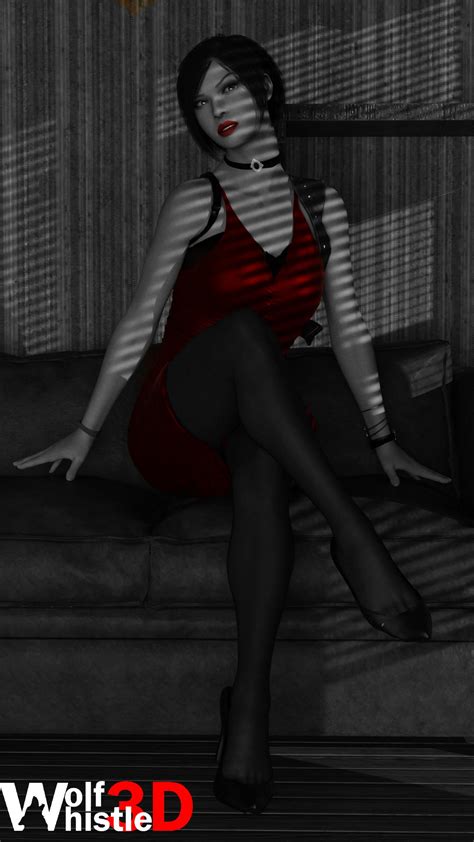 Rule 34 1girls 3d 3d Artwork Ada Wong Ada Wong Adriana Black And