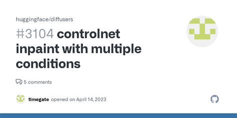 Controlnet Inpaint With Multiple Conditions Issue 3104 Huggingface