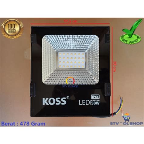 Jual Lampu Tembak Watt Lampu Sorot Flood Light Outdoor Shopee Indonesia