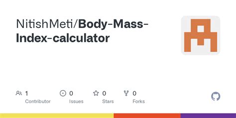 Github Nitishmetibody Mass Index Calculator