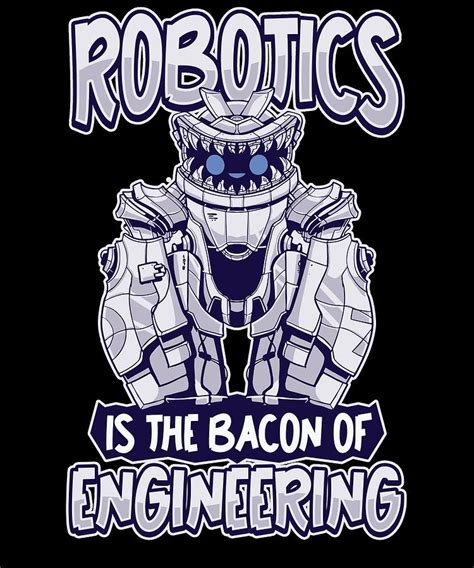 Robotics Bacon Ai Artificial Intelligence Robots Digital Art By Crazy