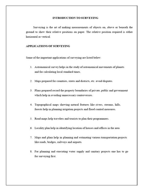 surveying m1 pdf surveying observational error
