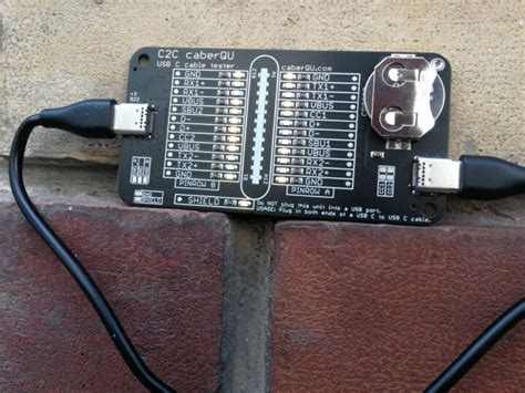 Coin Cell Powered Boards Provide An Easy Way To Test USB C Cables CNX Software