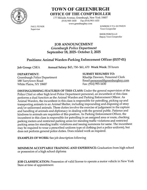 Town Of Greenburgh Police Department Ny