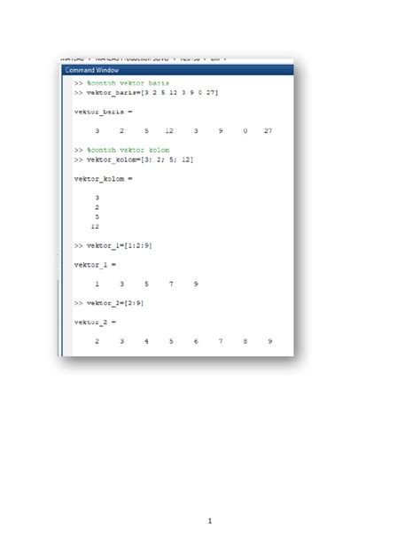 Vektor Matriks Dan M File Pdf