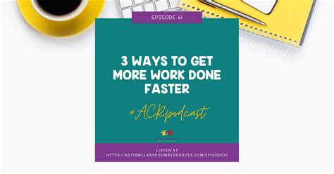 3 Ways To Improve Work Efficiency In Your Classroom Ep 61 Autism