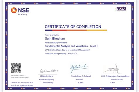 Sujit Bhushan On Linkedin Certificateofcompletion